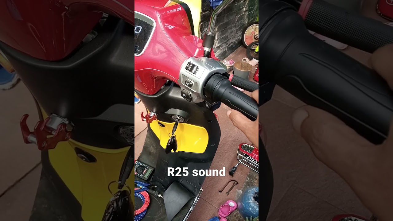 WOW...motor listrik UwinflyT3 bersuara R25...wkwkwk. #motorlistrik  #uwinflyt3 #soundbooster