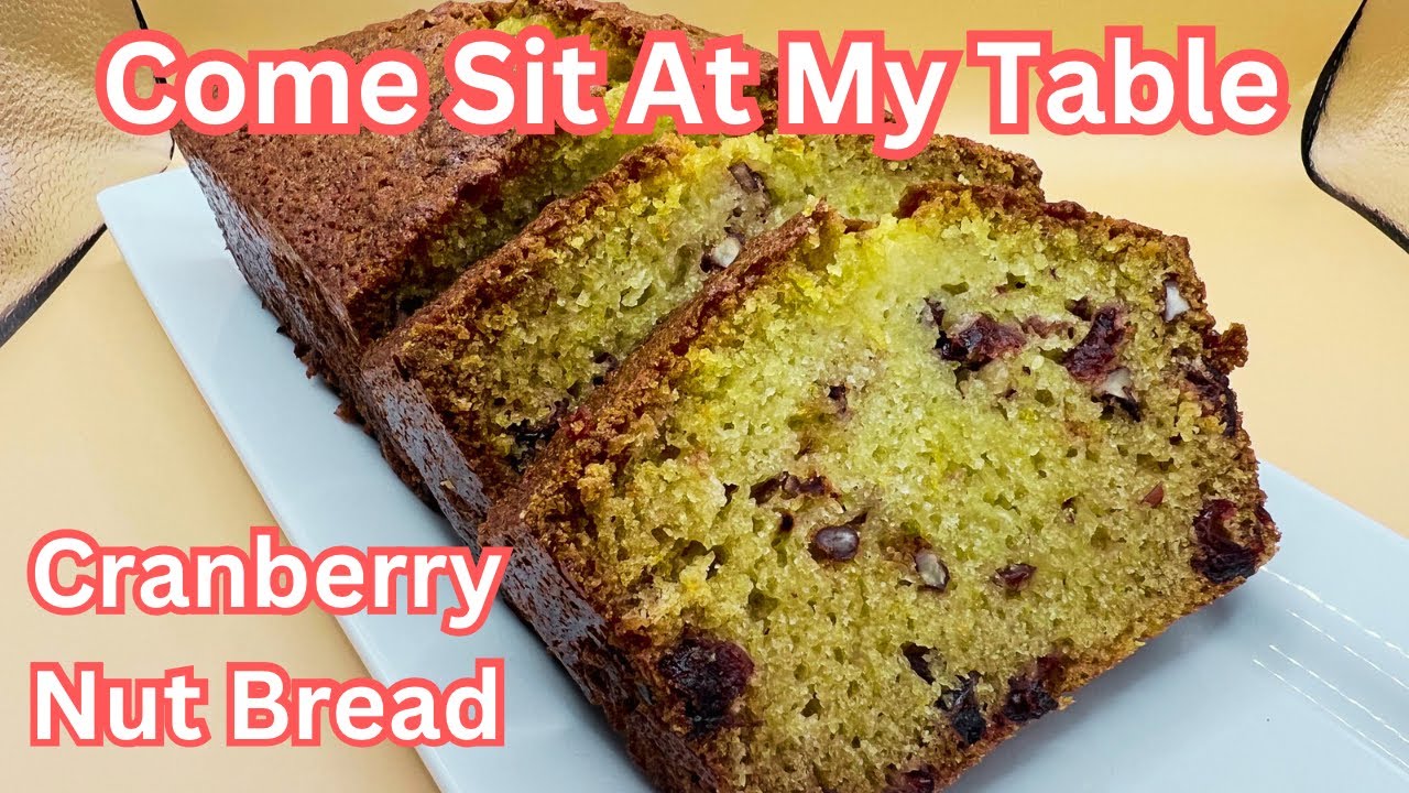 Cranberry Nut Bread - Moist and Delicious!