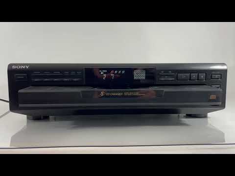 Sony CDP-C350Z 5 Compact Disc CD Player Changer Carousel Multidisc - Audiophile