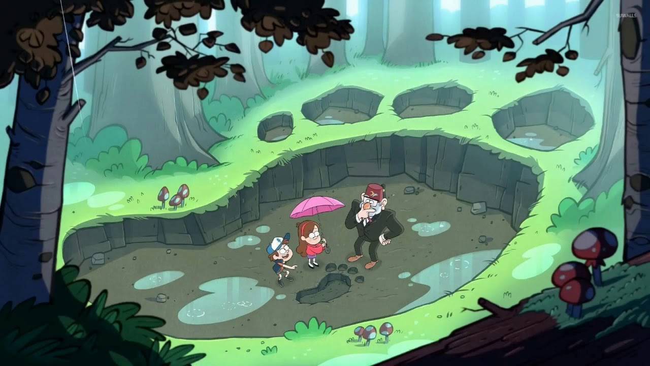 Gravity Falls iphone 5 wallpaper