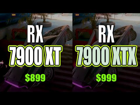 7900XT vs 7900XTX | 4K Test in 9 Games