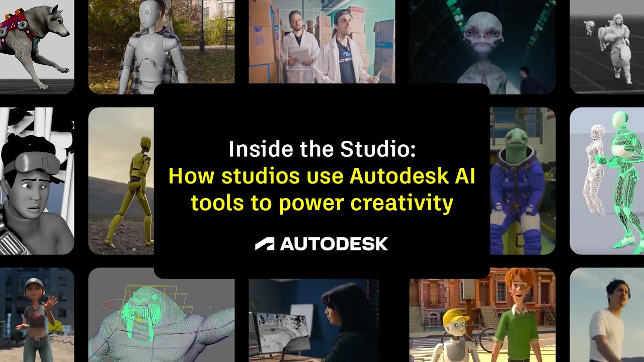 Inside the Studio: How studios use Autodesk AI tools to power creativity