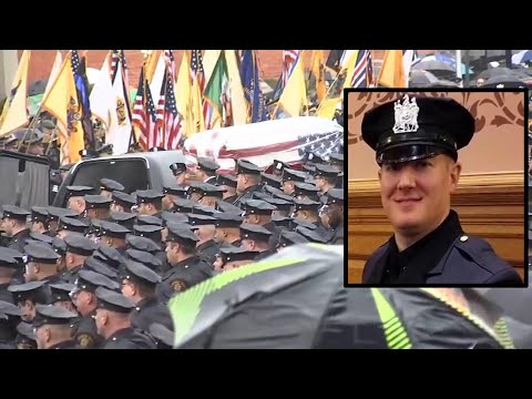 Thousands Mourn and Honor Slain Jersey City Detective at Funeral | NBC New York