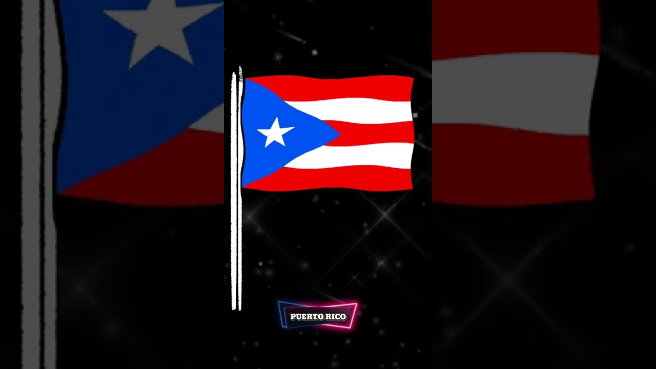 PUERTO RICO - National flag.