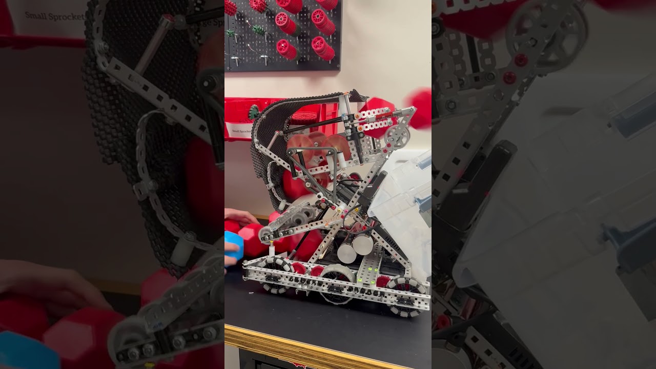 VEX S-BOT INTAKE TESTING! #pushback #vexrobotics  #VEX #robotdesign #roboticscompetition