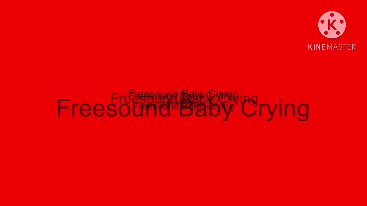 Freesound Baby Crying Rant
