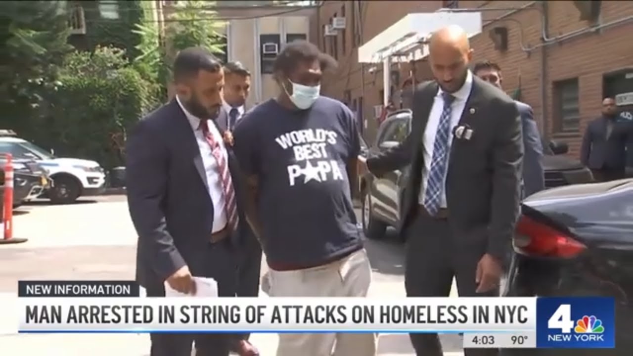 Man Arrested in String of Attacks on Homeless People in NYC | NBC New York