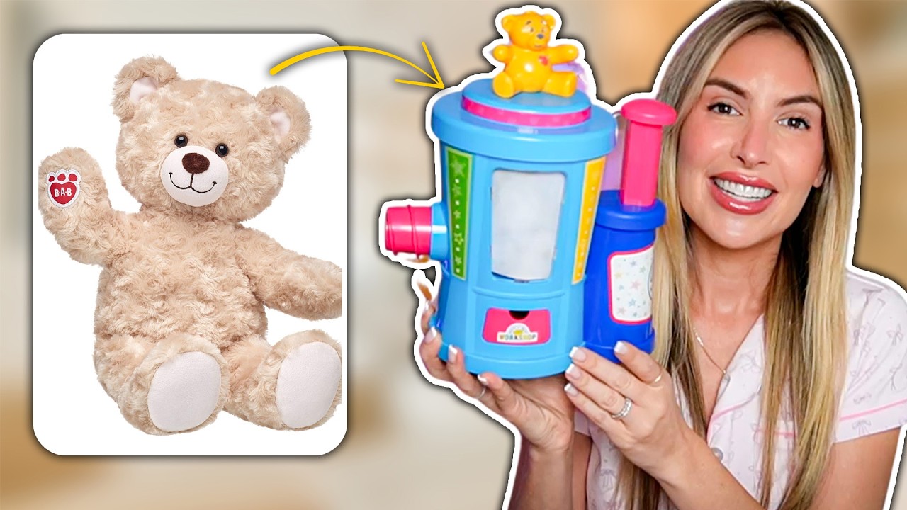 I Built a Build-A-Bear Workshop at Home! 🧸 | Fun DIY Teddy Bear Experience