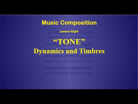 William Wood - Music Basics -The 4 Characteristics of Tone - Lesson 8