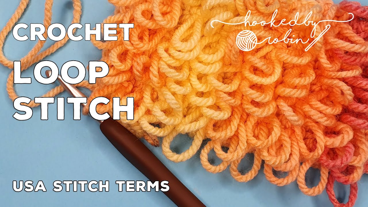 How to Crochet the Loop Stitch (Amazing Texture!)