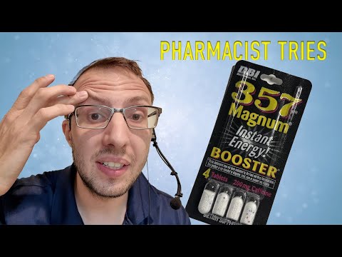 Pharmacist Tries Sketchy Gas Station Pill and then his Eyes don't shut as easy
