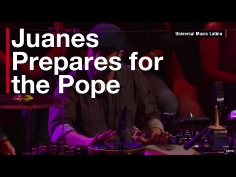 Rocker Juanes to sing for Pope Francis