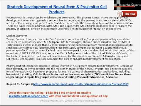 Neural Stem & Progenitor Cell Market Products Analysis Report