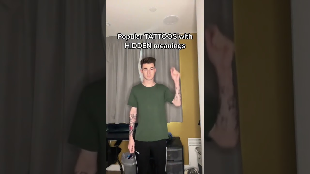 Popular TATTOOS with HIDDEN meanings #tattoo