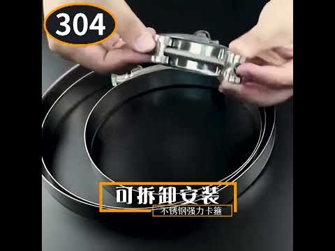Seikou brand T-Bolt hose clamps, 304 stainless steel pipe clamps, turbine pipe clamps,