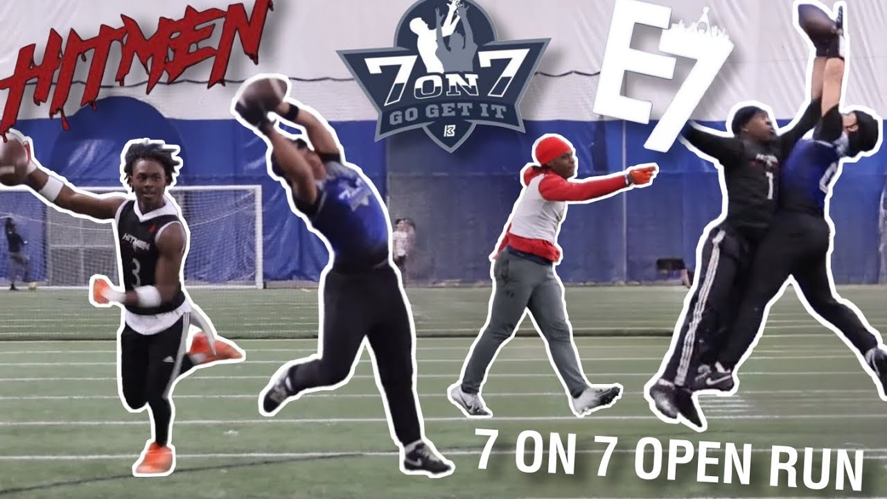 Highlights from Wednesday's 7 on 7 Open Run Hosted by E7 United (Ft. Hitmen, Go Get It, E7)