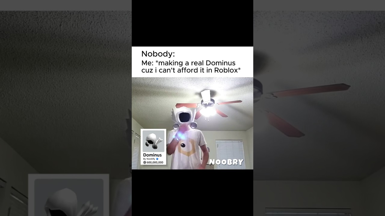 Real Roblox Dominus...😳 #roblox #viral #robloxmemes #robloxfunny #robloxedit #shorts