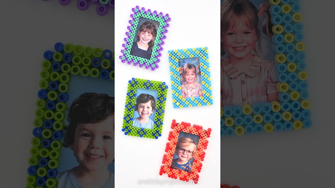 Perler Bead Picture Frame📸😀