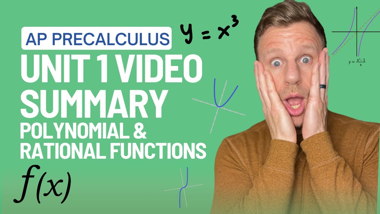 AP Precalculus Unit 1 Summary Review - Polynomial and Rational Functions
