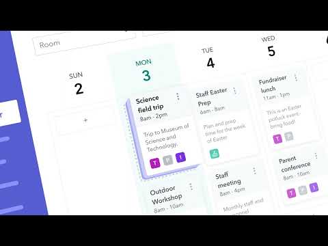 Brightwheel: Calendar