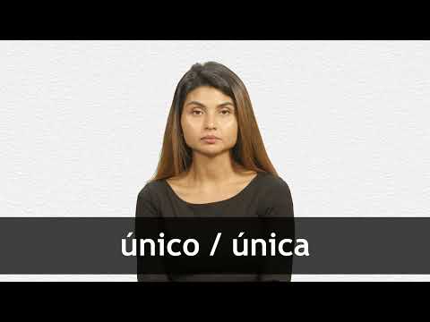 English Translation of “ÚNICO” | Collins Spanish-English Dictionary