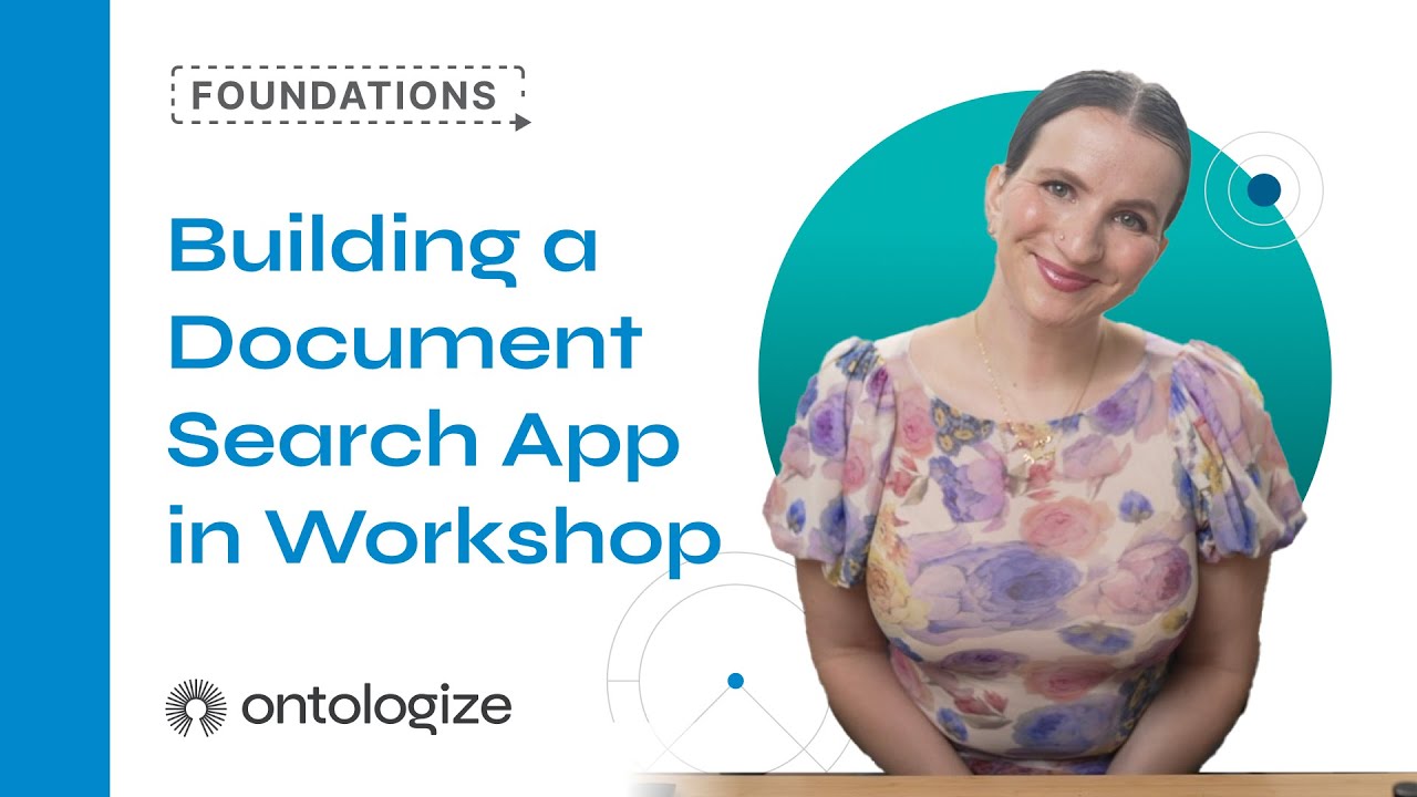 Building a Document Search App in Workshop