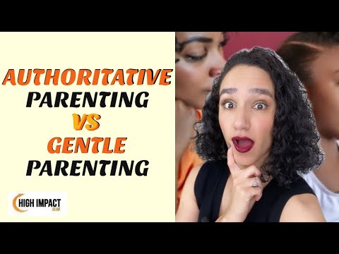Is gentle parenting authoritative parenting?
