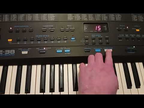 Roland E-38 Intelligent keyboard Mid 90s - Black | Reverb UK