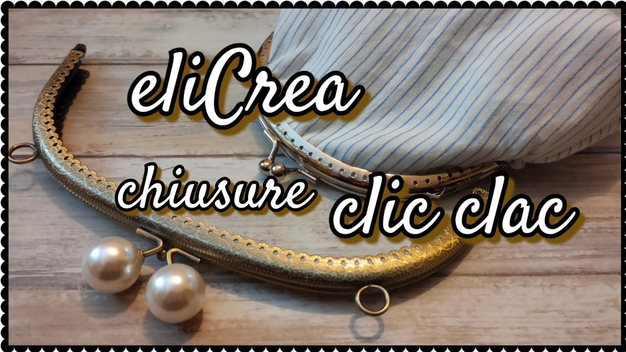 Click-clack closure: how to make a step-by-step pattern - #elicrea easy creative sewing