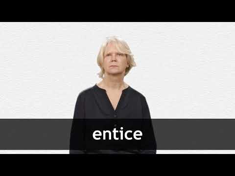 ENTICE - Definition & Translations | Collins English Dictionary
