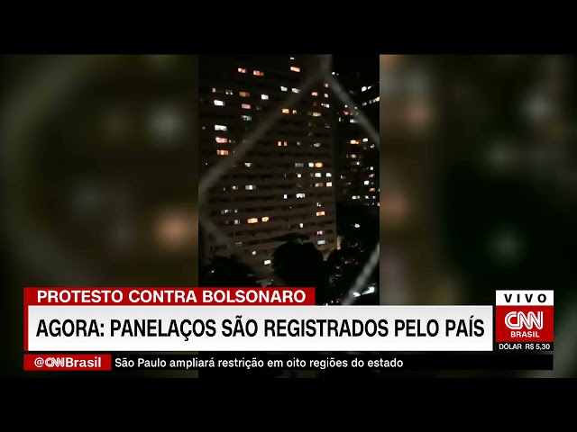Panelaços Contra Bolsonaro São Registrados Pelo País Cnn Brasil