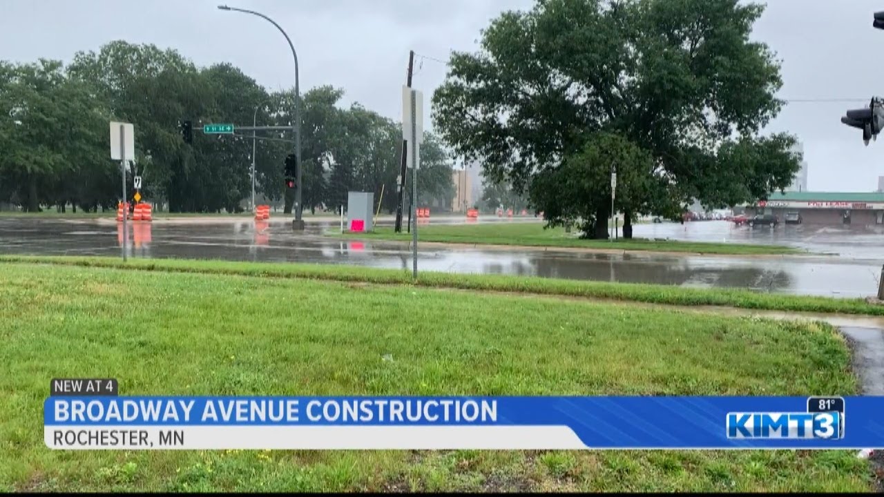 Broadway Avenue construction begins this week