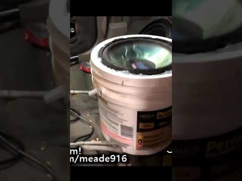 Bucket O’ Bass 🔊 12” Pyle Sub 😂 - Meade916 Youtube Video's - Steve ...