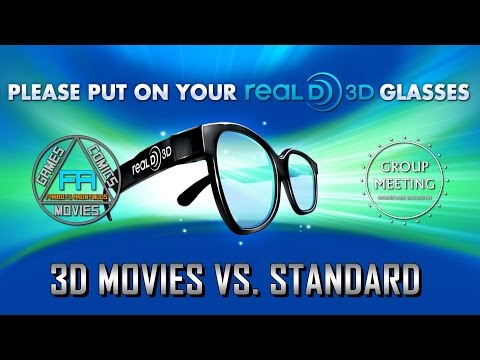 RealD 3D vs. XD vs. IMAX Movies – Which Do You Prefer? (Group Meeting #22.2)