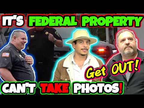 You CAN'T Take Photos on FEDERAL PROPERTY! Get OUT! USPS