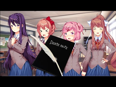 Steam Community :: Video :: The Literature Club Finds A Death Note- A ...