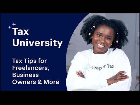 Welcome to Tax University | Tax Tips for Freelancers and Self-Employed