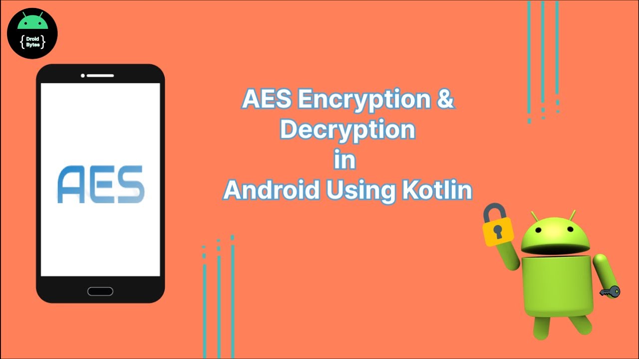AES Encryption & Decryption in Android Using Kotlin || 100% easy method