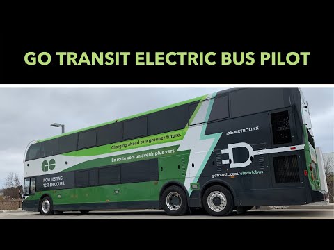 Meet GO Transit’s first fully electric bus