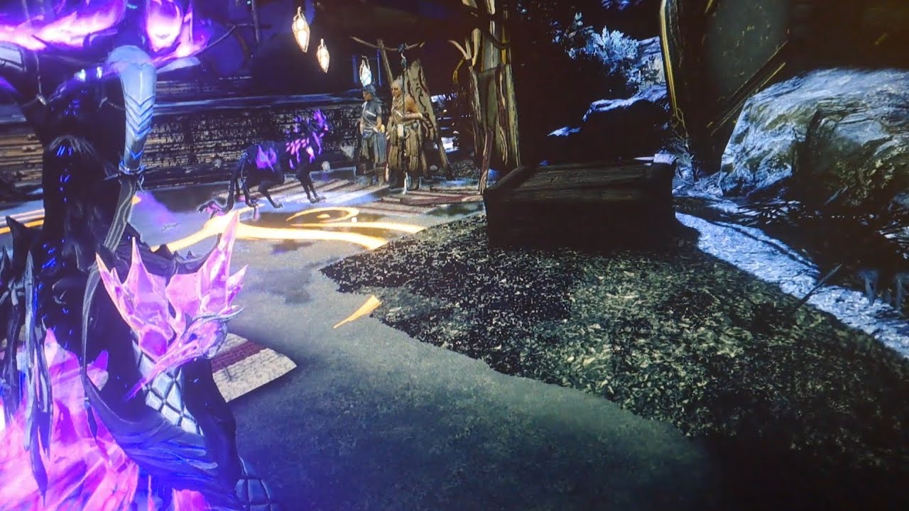 Warframe black pixels on grass (BUG TEXTURE)