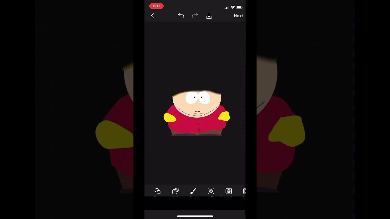 What I thought Cartman’s hair would look like