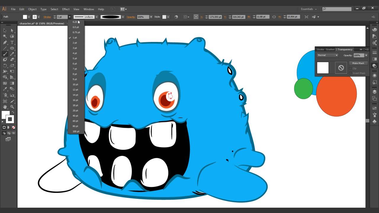 How to Apply Color and Gradients to Illustrations - Vectips.com