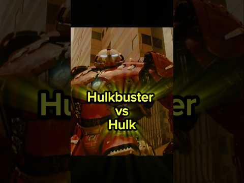 Hulkbuster vs Hulk (Avengers Age of Ultron)