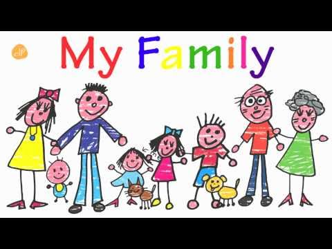 Family Words for Toddlers! - My Family Vocabulary - ELF Kids VIdeos