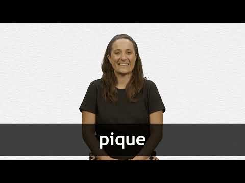 English Translation of “PIQUE” | Collins French-English Dictionary