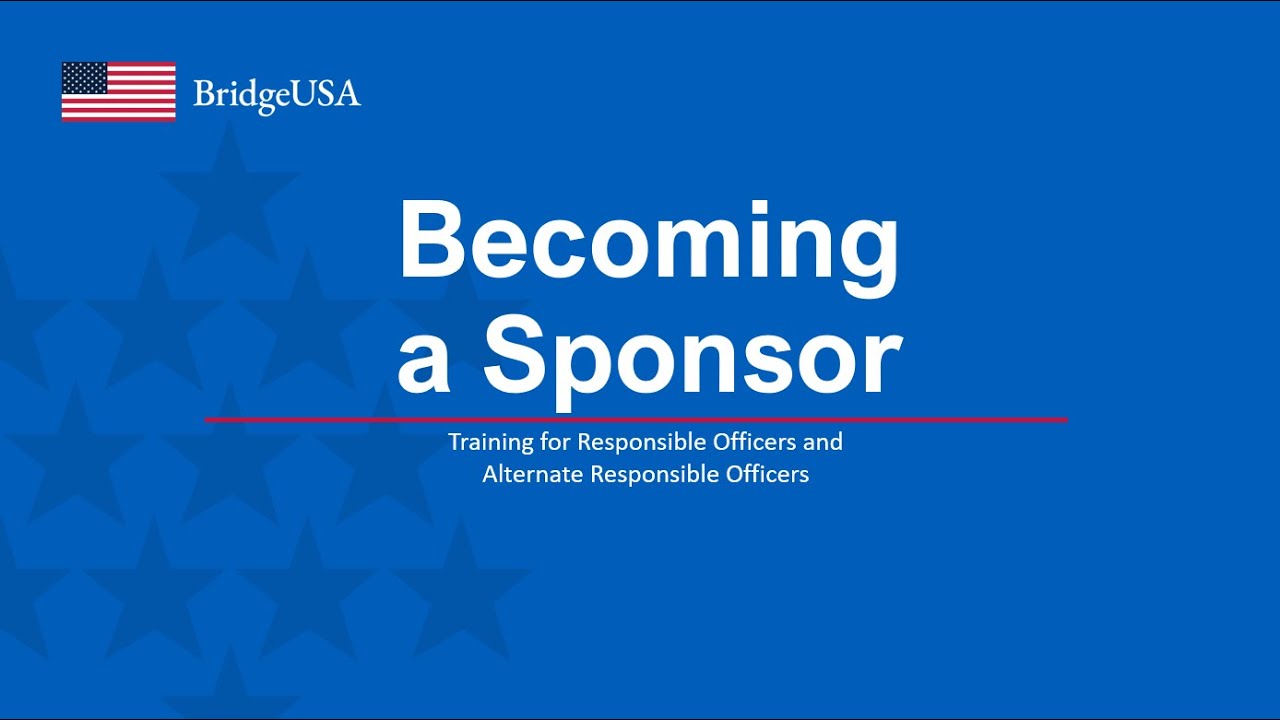 Becoming A Sponsor