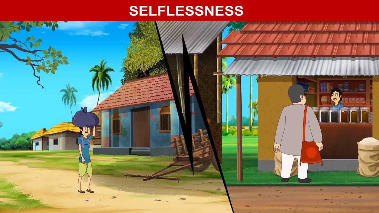 Selflessness | English stories | Animated Stories in English | Moral Stories | Fairy Tales