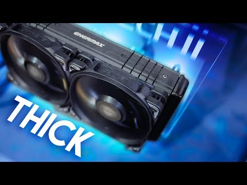 This is One THICK AIO Radiator