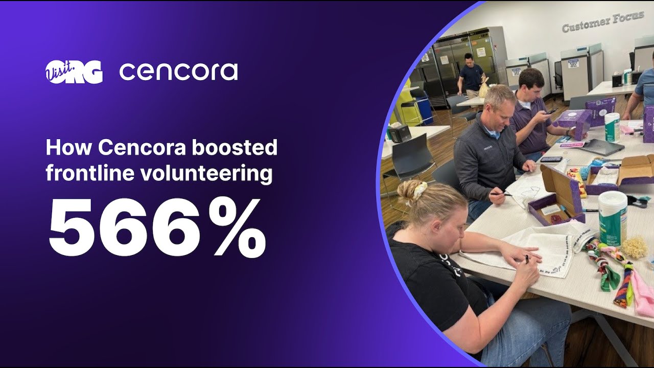How Cencora boosted frontline volunteering 566%