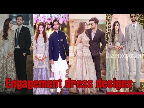 couple dress for engagement 2021| stunning engagement dress idea for girls #Pakistaniengagementlook